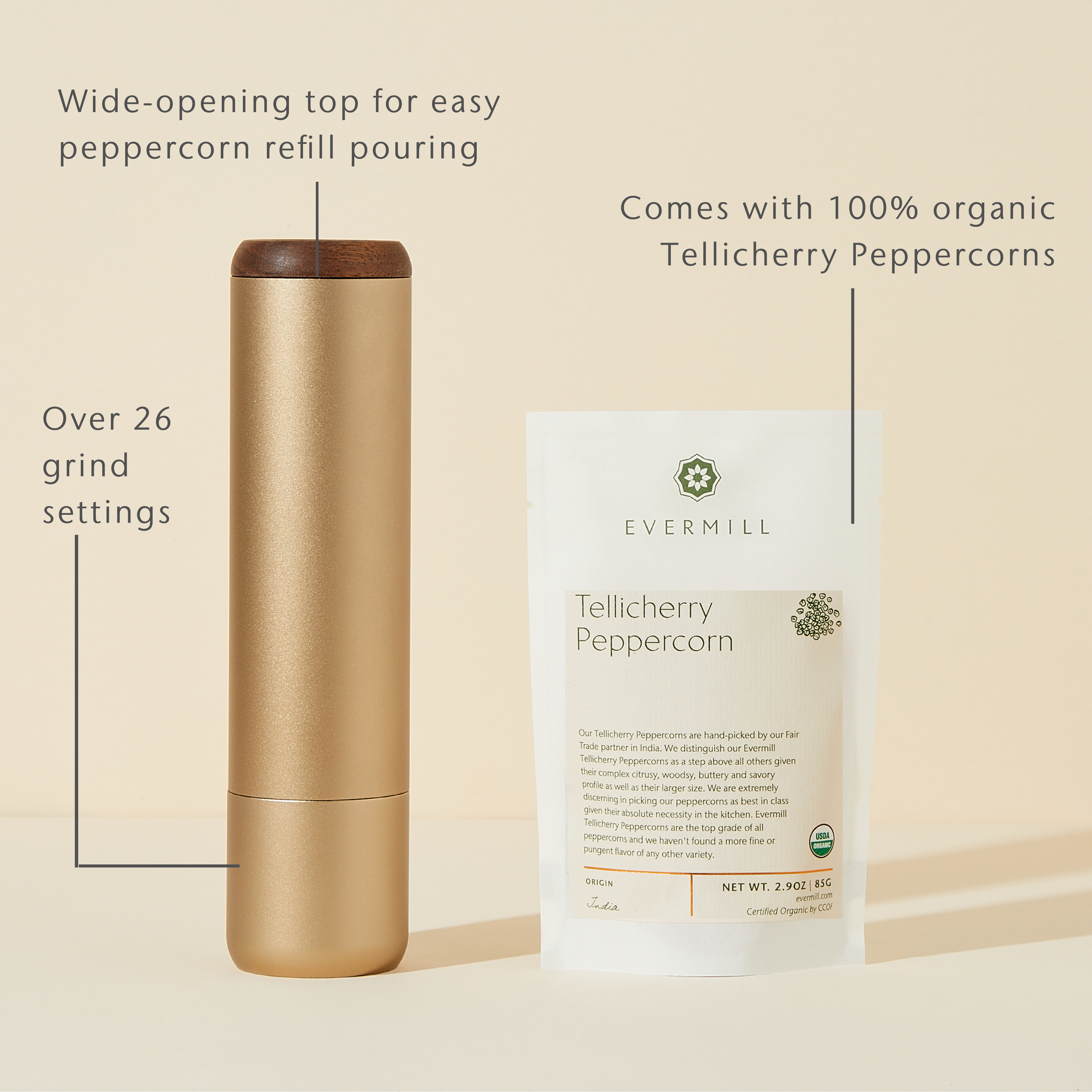 Evermill Pepper Mill