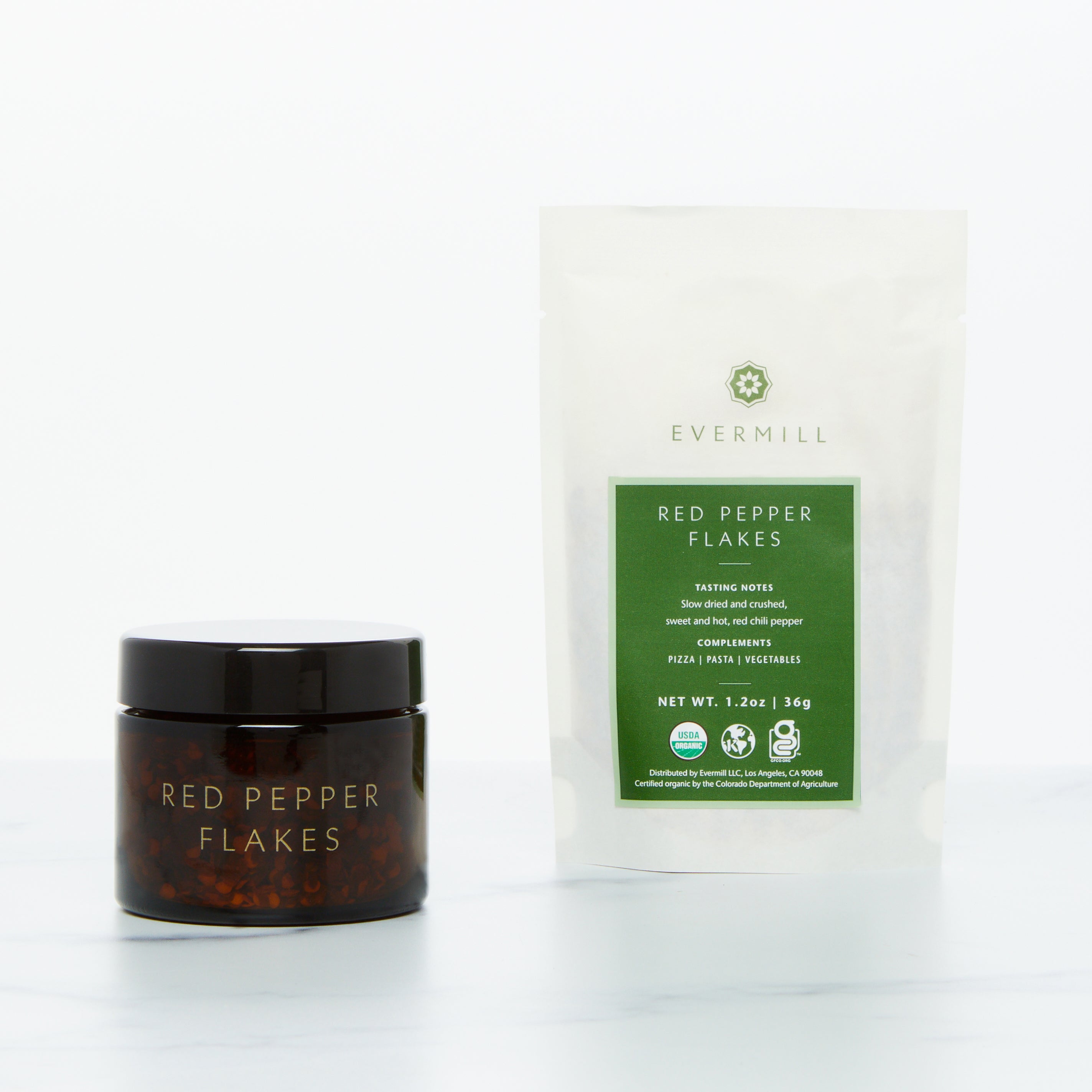 Red Pepper Flakes Jar – Evermill